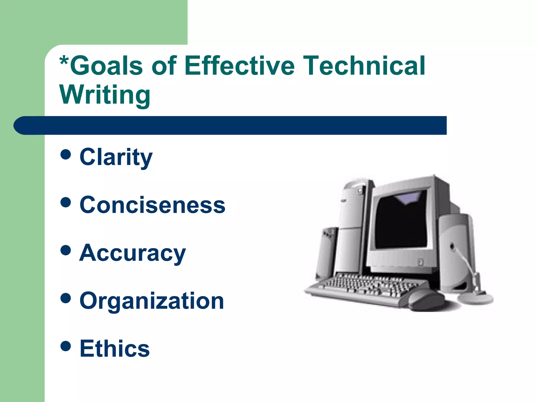 technical writing styles | PPT