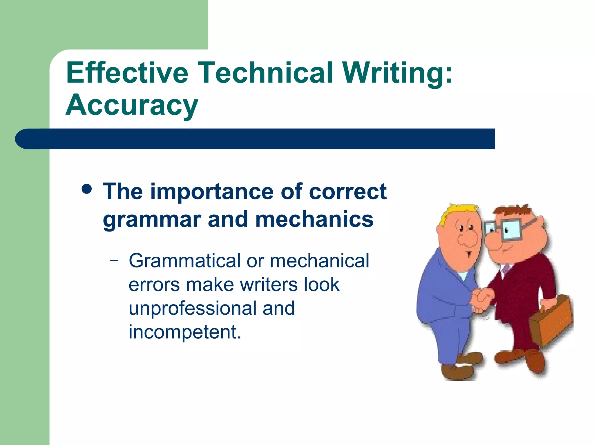 technical writing styles | PPT