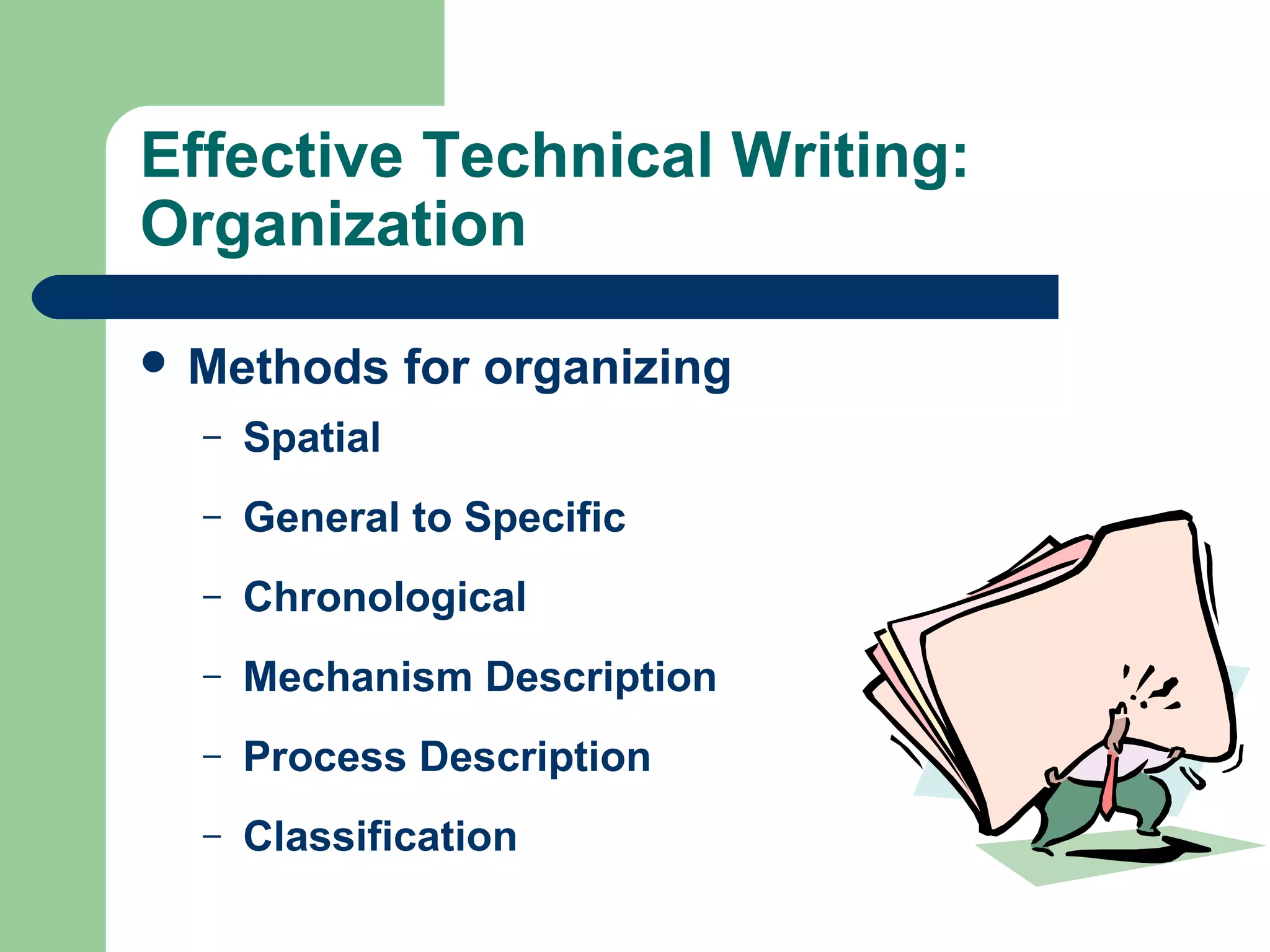 technical writing styles | PPT