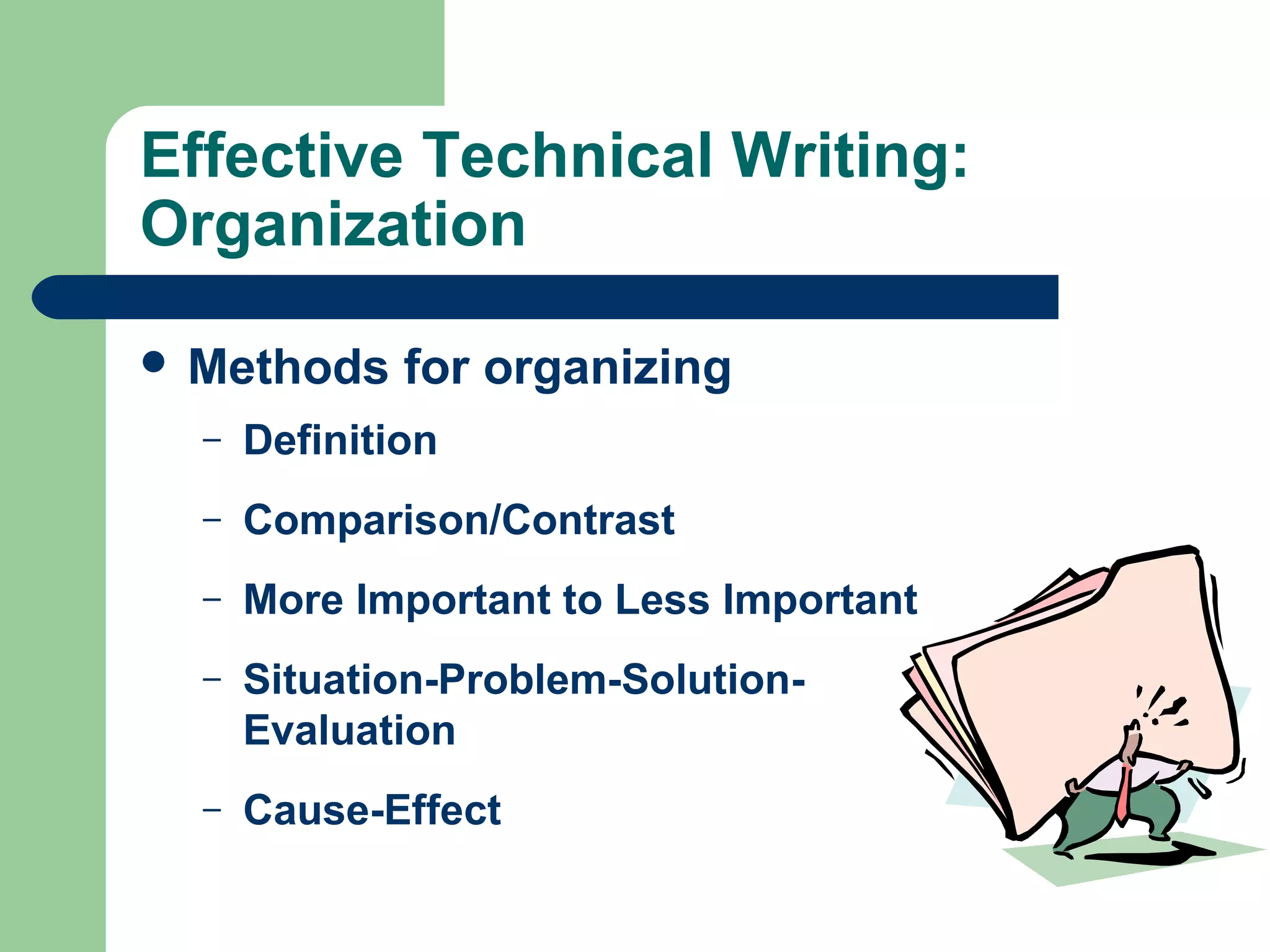 technical writing styles | PPT