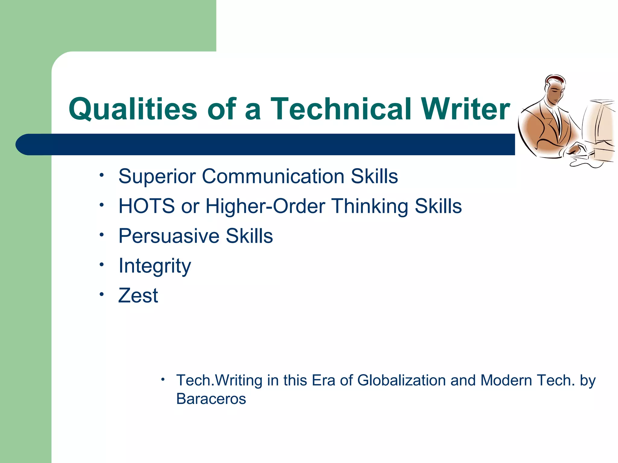 technical writing styles | PPT