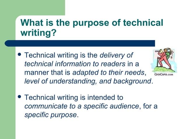 technical writing styles | PPT
