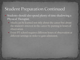 Physical Therapy Literature | PPTX