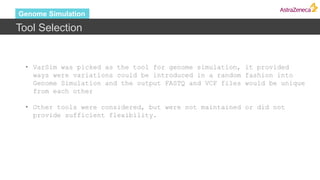 Genome Simulation & Applications: Use of Managed Distributed Compute ...