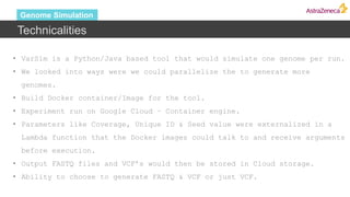 Genome Simulation & Applications: Use of Managed Distributed Compute Infrastructure | PPT