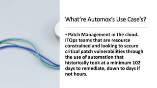 Tech You Oughta Know Tuesday - Automox | PPT