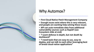 Tech You Oughta Know Tuesday - Automox | PPT