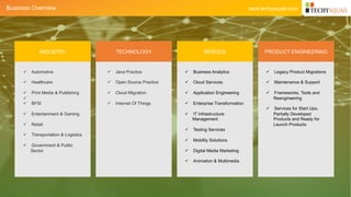 Techysquad profile | PPT