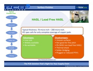 PCB Surface Finish | PDF