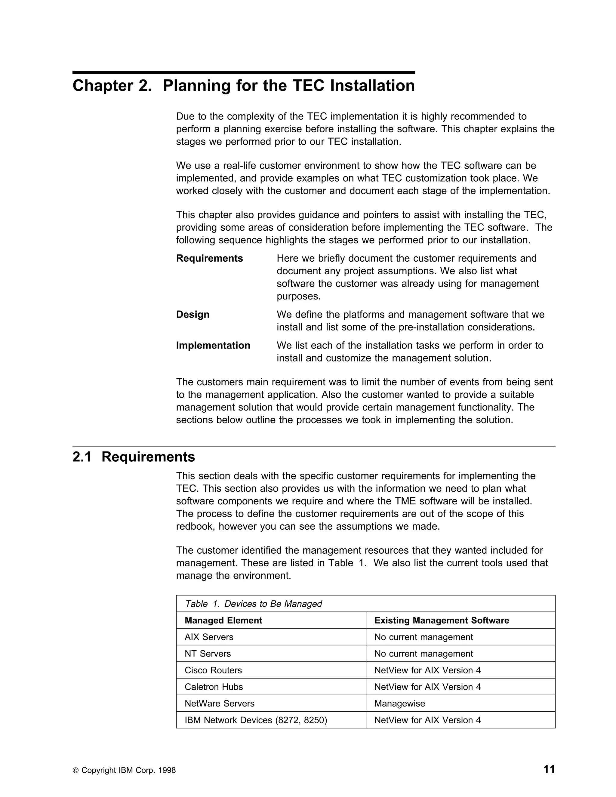 Tec implementation examples sg245216 | PDF