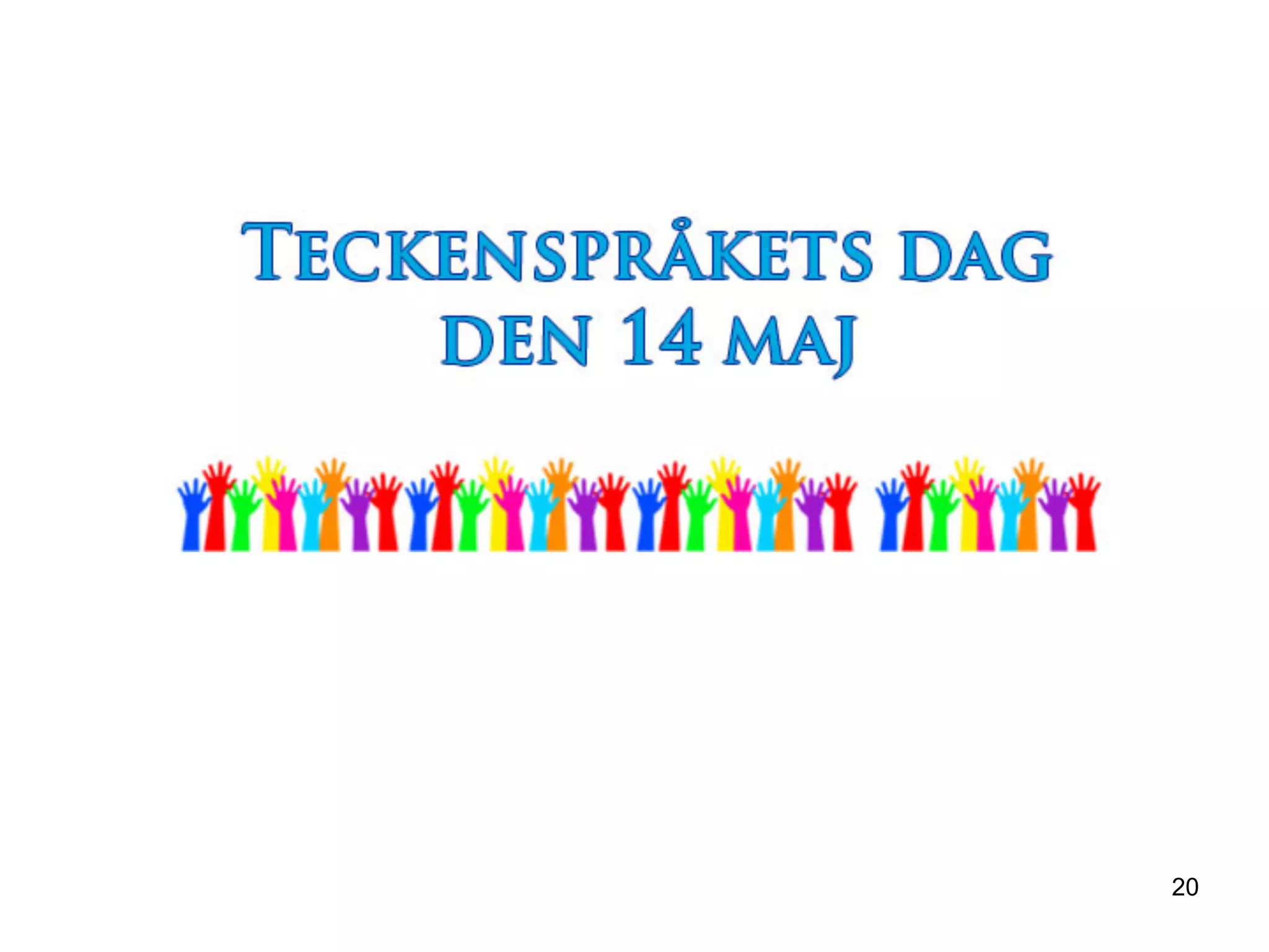 Teckenspråk historia | PDF