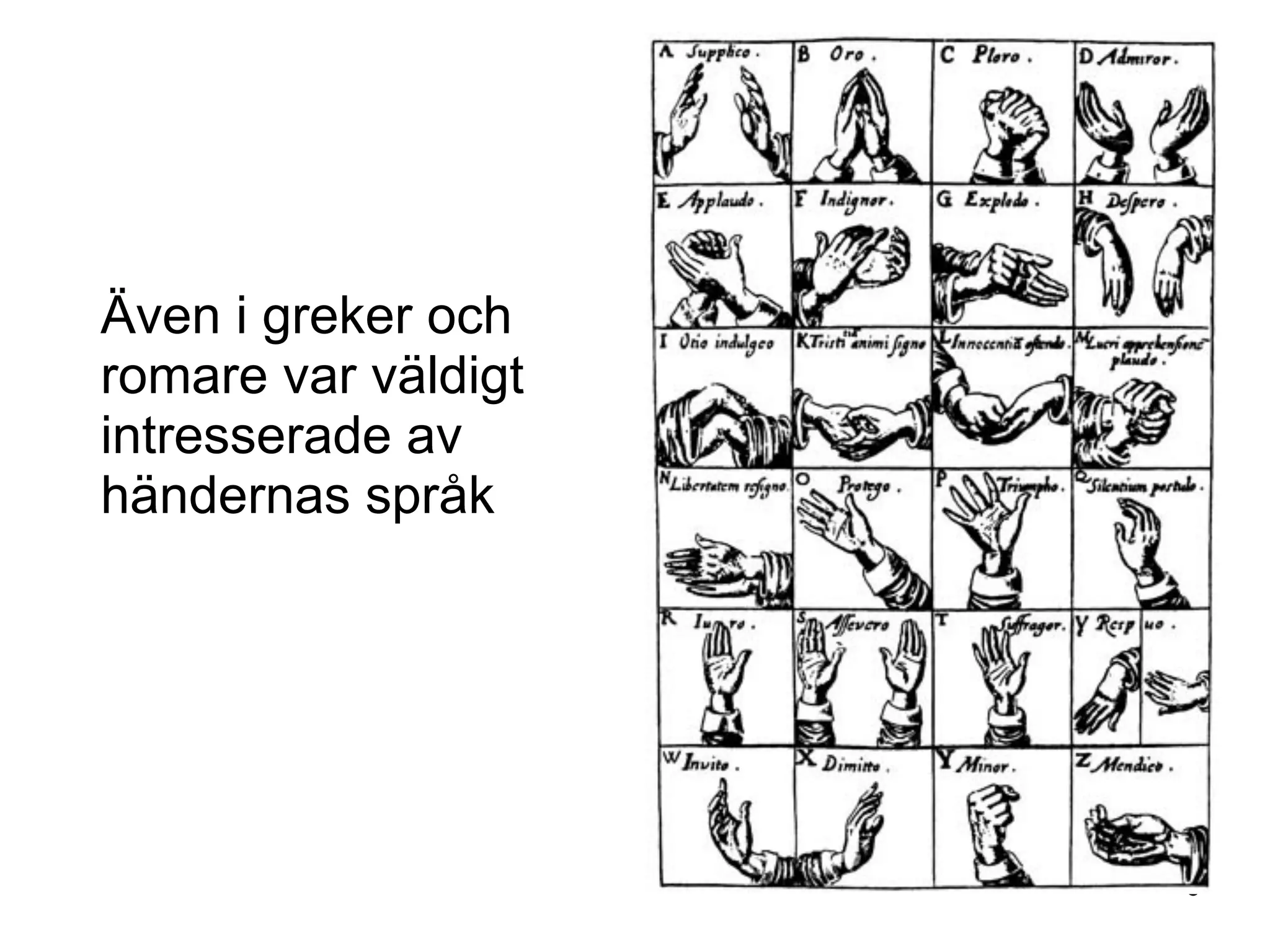 Teckenspråk historia | PDF