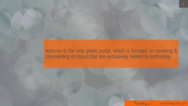 tecky presentation EN | PPT