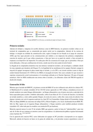 Teclado | PDF | Computer Peripherals | Computing
