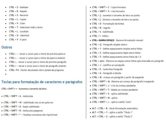 Teclas e funções do teclado | PPTX