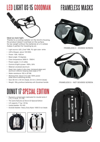 Tecline V2 regulators available from Atlantic Scuba in the UK | PDF
