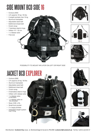 Tecline V2 regulators available from Atlantic Scuba in the UK | PDF