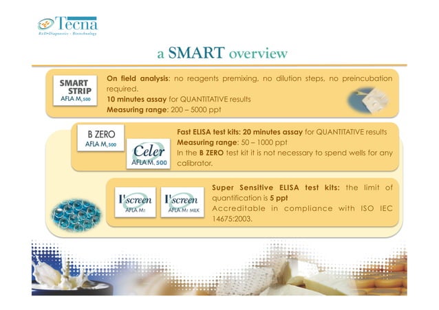 Aflatoxin M1 In Milk And Dairy Products Screening Tools Pptx