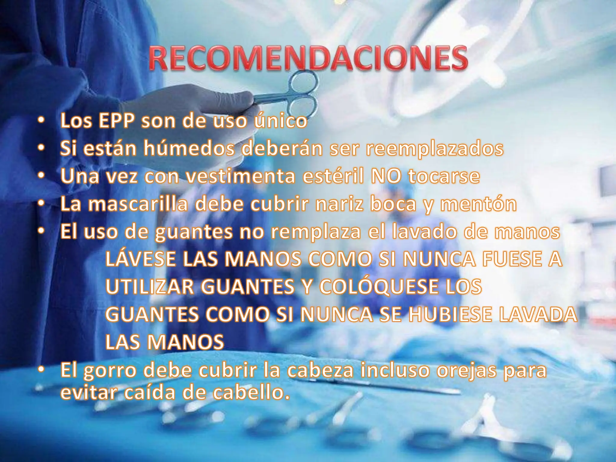 LA ASEPSIA , ANTISEPSIA DESINFECCIONNpptx | PPTX