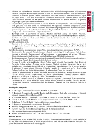 Tecnica delle Costruzioni 2014 Bontempi | PDF