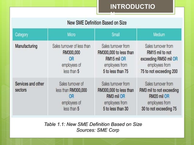 Tecnical Efficiency of Manufacturing SME's in Malaysia | PPT