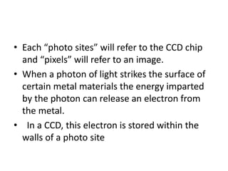 CHARGE COUPLED DEVICES | PPTX