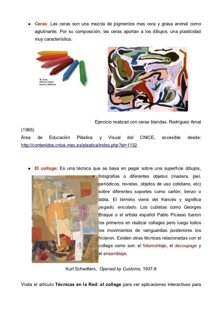 Que Son Las Tecnicas Artisticas - abstractor