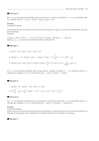 Técnicas de derivación | PDF