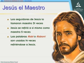 Tecnicas de enseñanzas de Jesus | PPTX