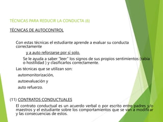 tecnicas de modificacion conductual.pptx