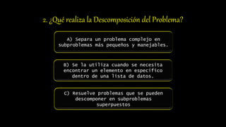TECNICAS DE RESOLUCION DE PROBLEMAS | PPTX