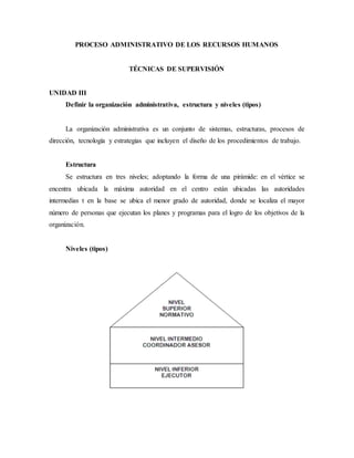 Tecnicas de supervision | DOCX