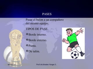 Tecnicas fundamentales del futbol | PPT