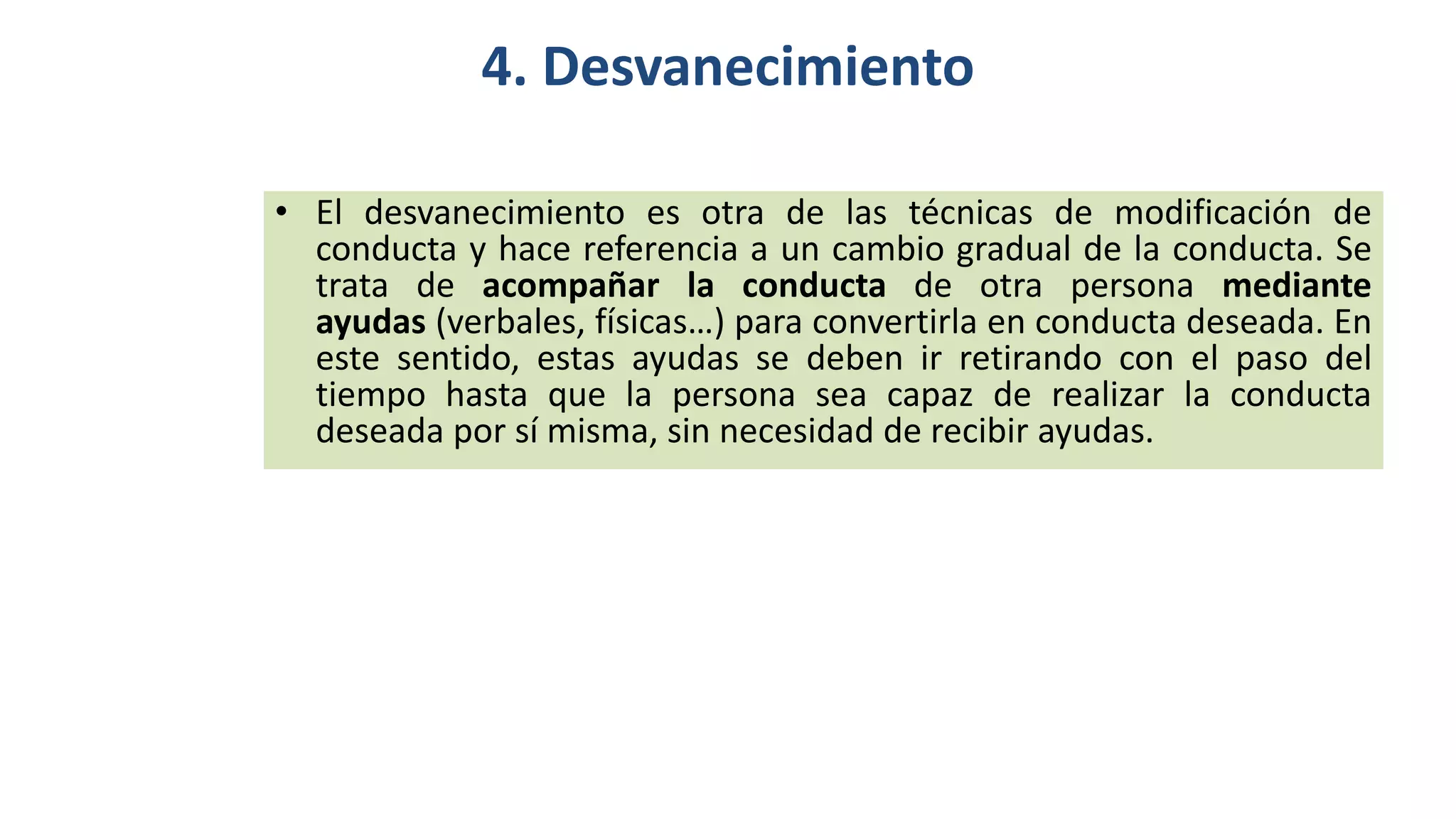 TECNICAS PARA MODIFICACION DE CONDUCTA.pptx