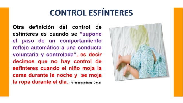 Tecnicas y procedimiento adecuado para el control de esfinter en ...