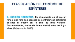 Tecnicas y procedimiento adecuado para el control de esfinter en ...