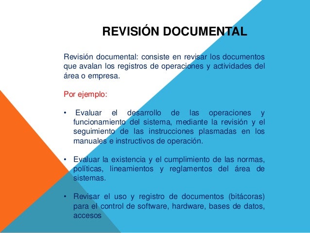 Procedimientos Y Tecnicas De Revision - contabilidad prestamos empresas ...
