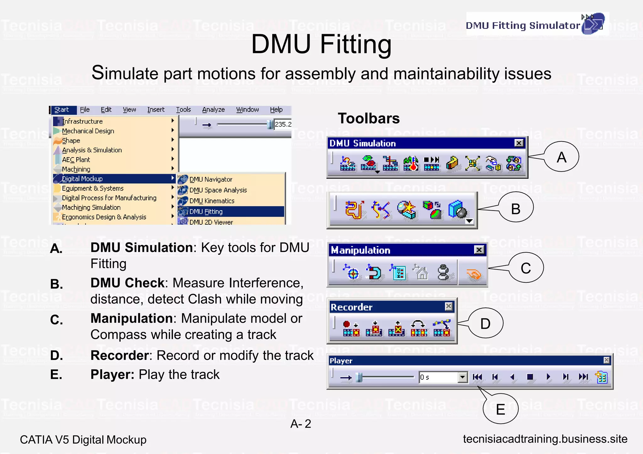 CATIA DMU Kinematic Simulation - TecnisiaCAD | PDF
