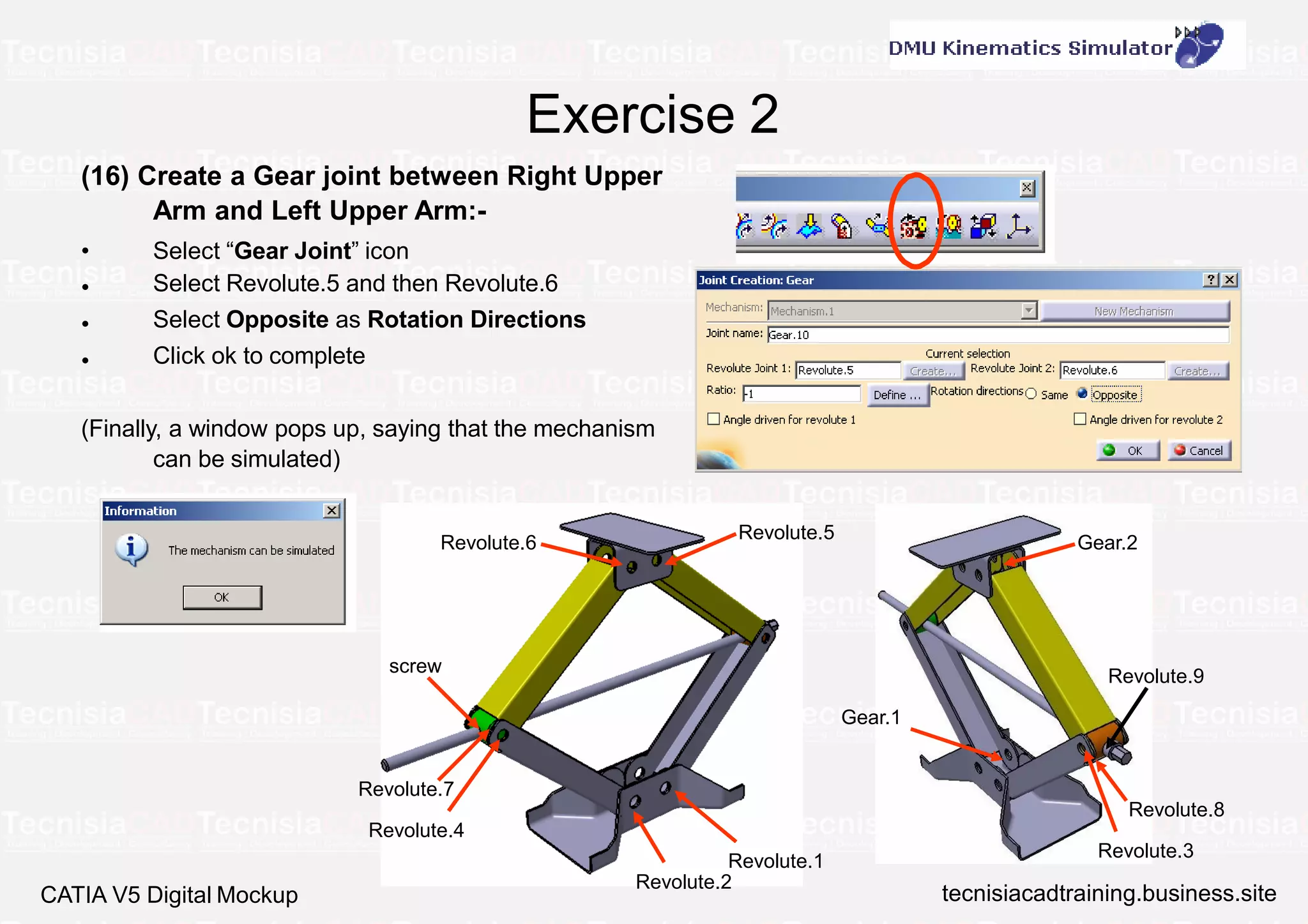 CATIA DMU Kinematic Simulation - TecnisiaCAD | PDF