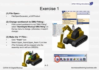 CATIA DMU Kinematic Simulation - TecnisiaCAD | PDF