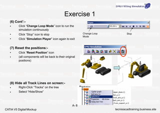 CATIA DMU Kinematic Simulation - TecnisiaCAD | PDF