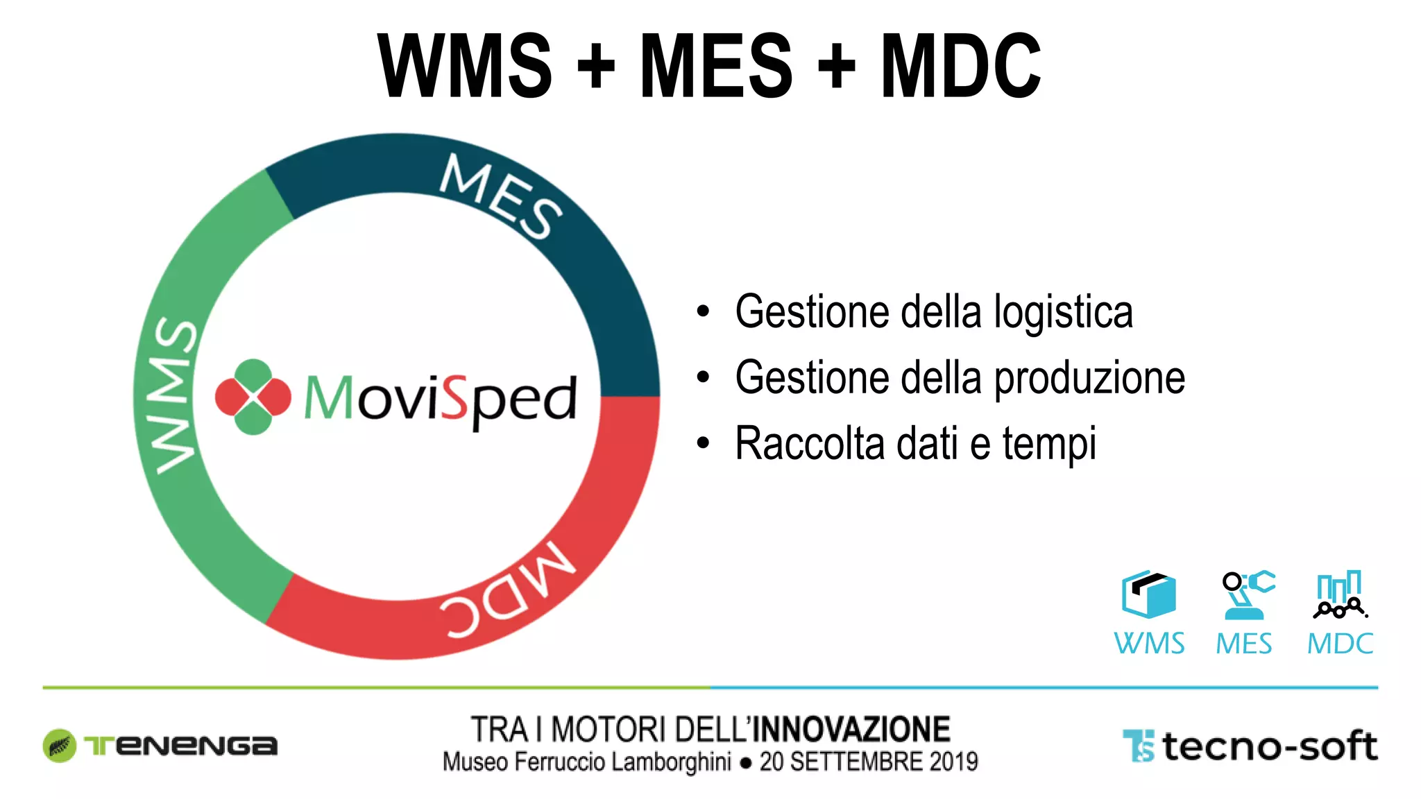 Tecno soft MoviSped : WMS, MES , MDC e System Integration | PPT