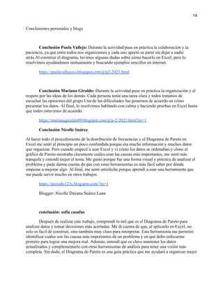 Tecnología 2.0. y diagrama de pareto en excel | PDF