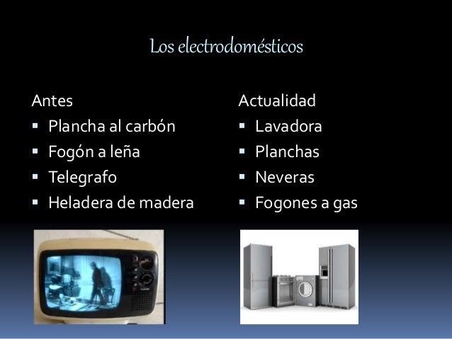 Tecnologías del pasado y del presente