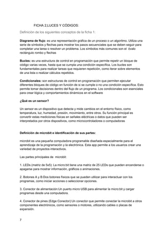 actividad grupal sobre ficha 1 y 2 con imagenes | PDF