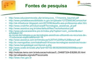 Tecnologia assistiva | PPT