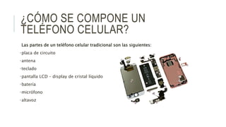 Tecnologia celular | PPTX