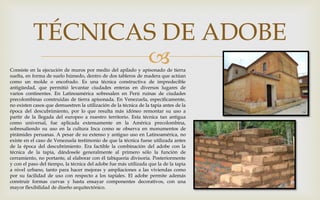 Technological de la construction colonial en Venezuela | PDF
