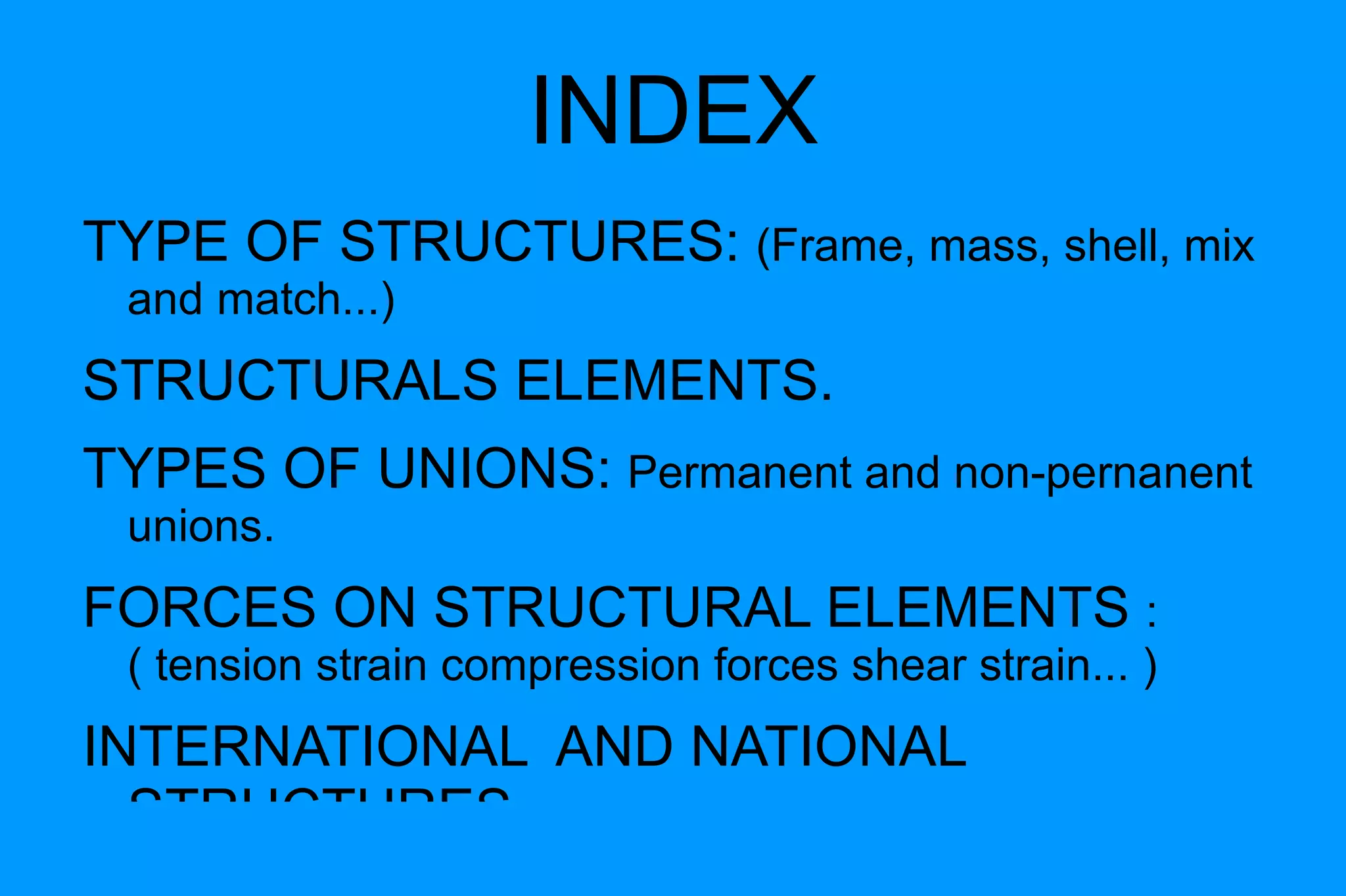 Tecnologia estructuras | ODP