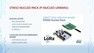 Tecnologia LoRa per sistemi IoT analisi ed implementazione su scheda ...